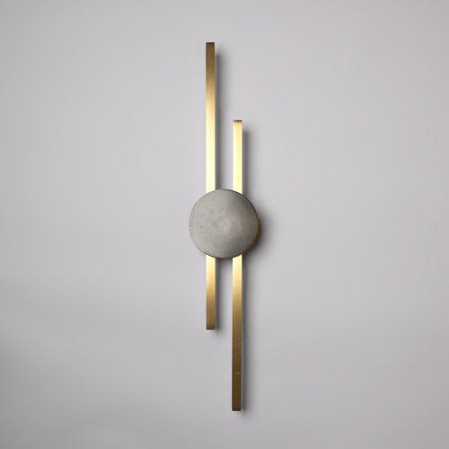 Orren Ellis Elles Minimalist Light Sconce Dimmable | Wayfair
