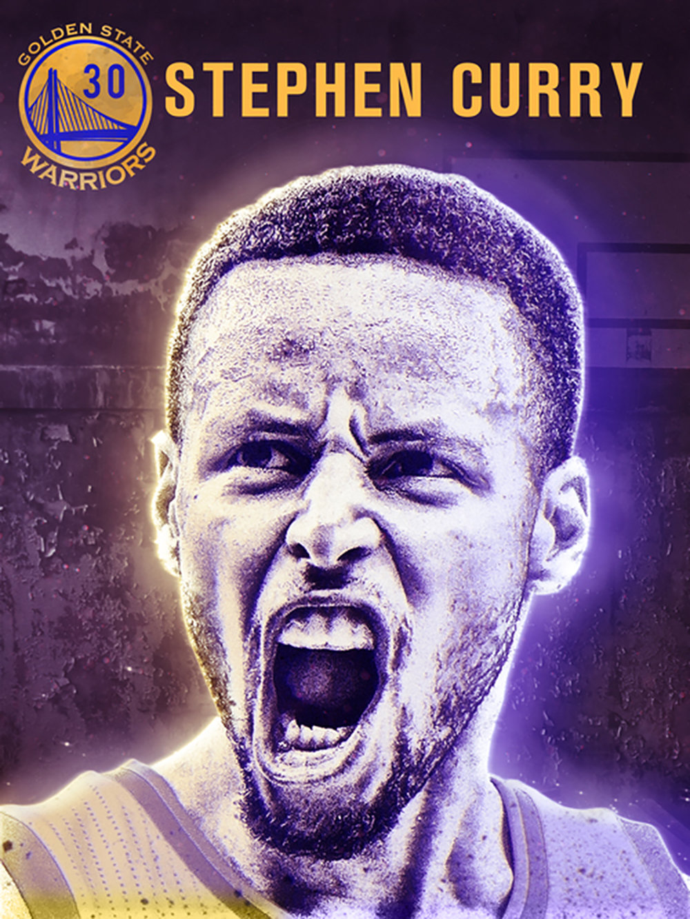 Tri-Seven Entertainment Stephen Curry - Unframed Print | Wayfair