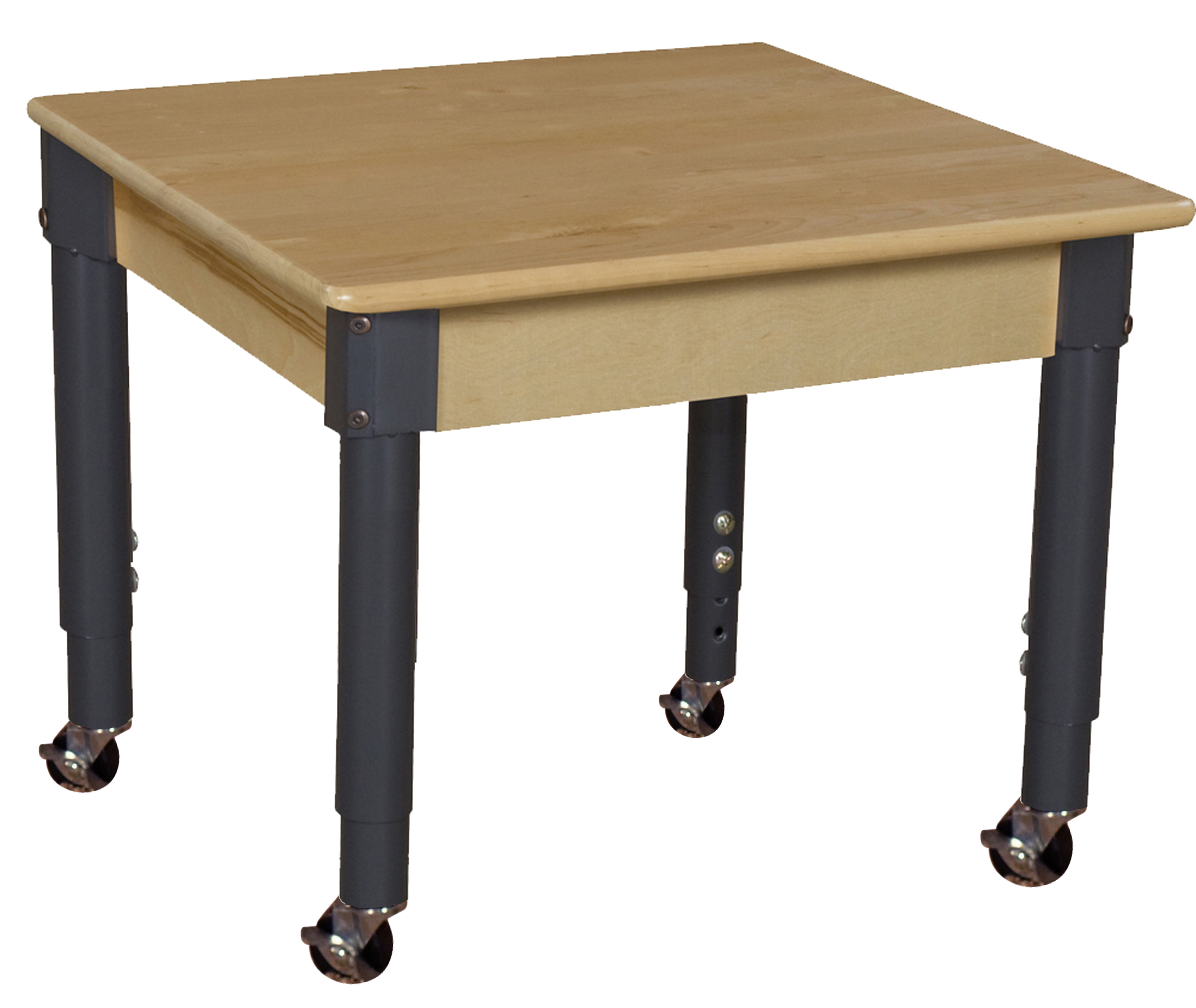 Wood Designs Adjustable Height Square Activity Table & Reviews | Wayfair