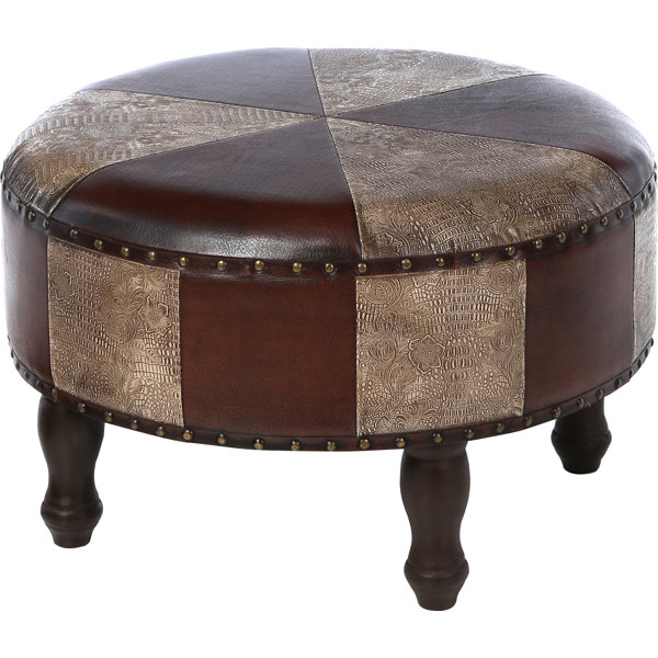 Lark Manor™ Armod 25" Wide Round Ottoman & Reviews | Wayfair
