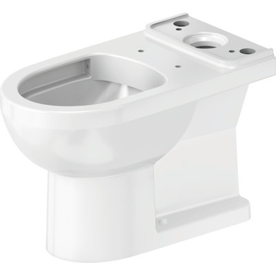 Duravit No.1 Basic Floor Mounted Toilet Bowl Single Flush | Wayfair