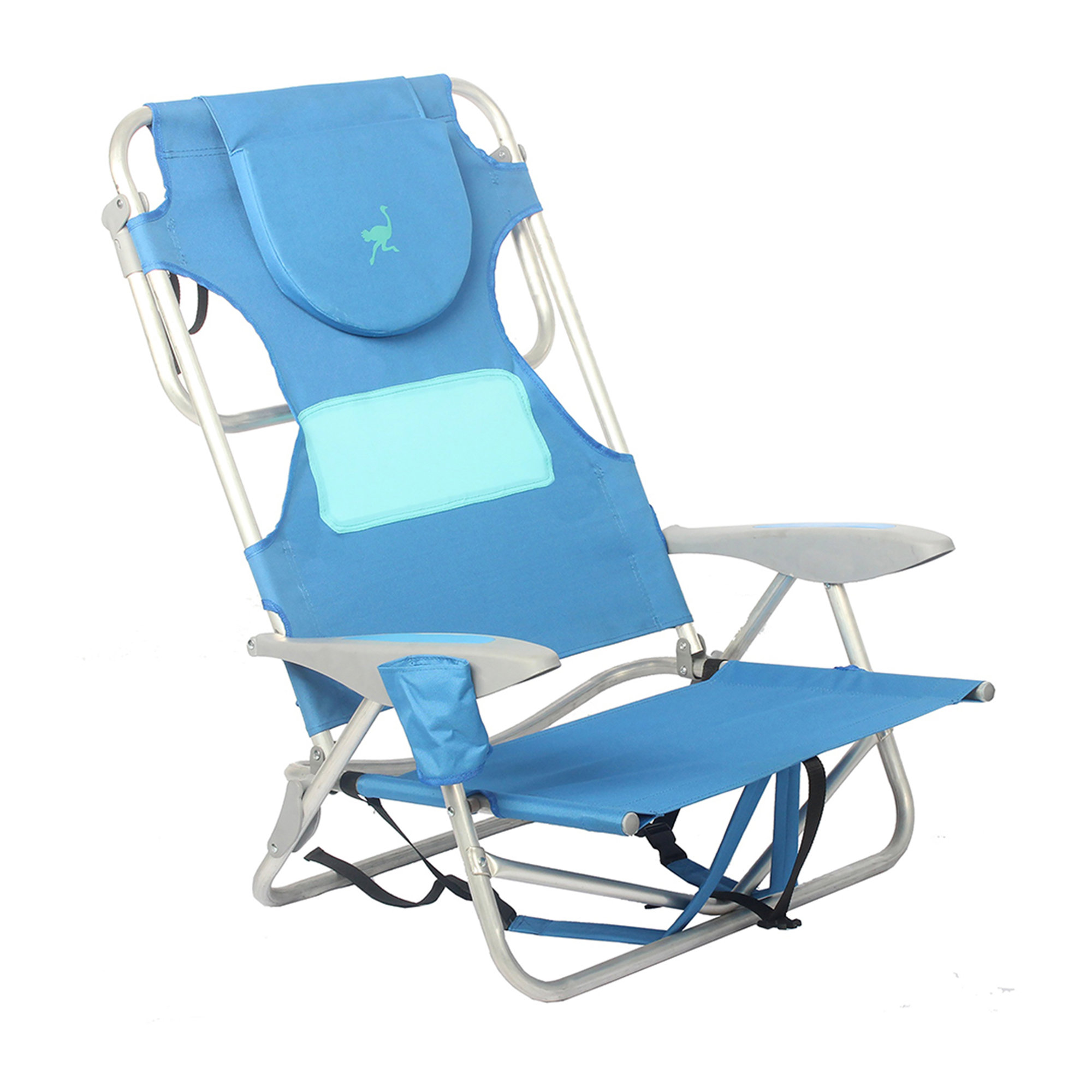 Ostrich Ladies Comfort Lounger Face Down Chair & On Your Back Beach ...