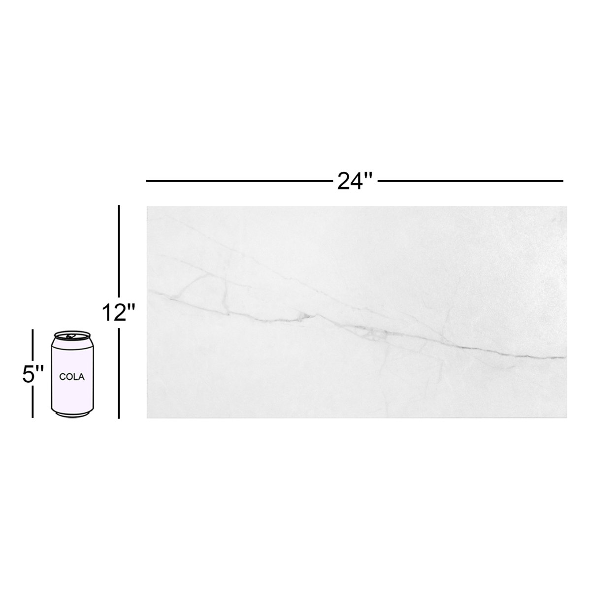 Bond Tile 12" x 24" Porcelain Marble Look Wall & Tile & Reviews ...