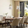Lark Manor™ 1-light Metal & Glass Modern Bell Adjustable Rod Single ...