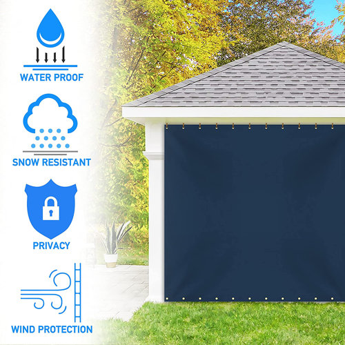 Covers & All Heavy Duty Clear Vinyl Tarps, 20mil Waterproof Tarpaulin ...