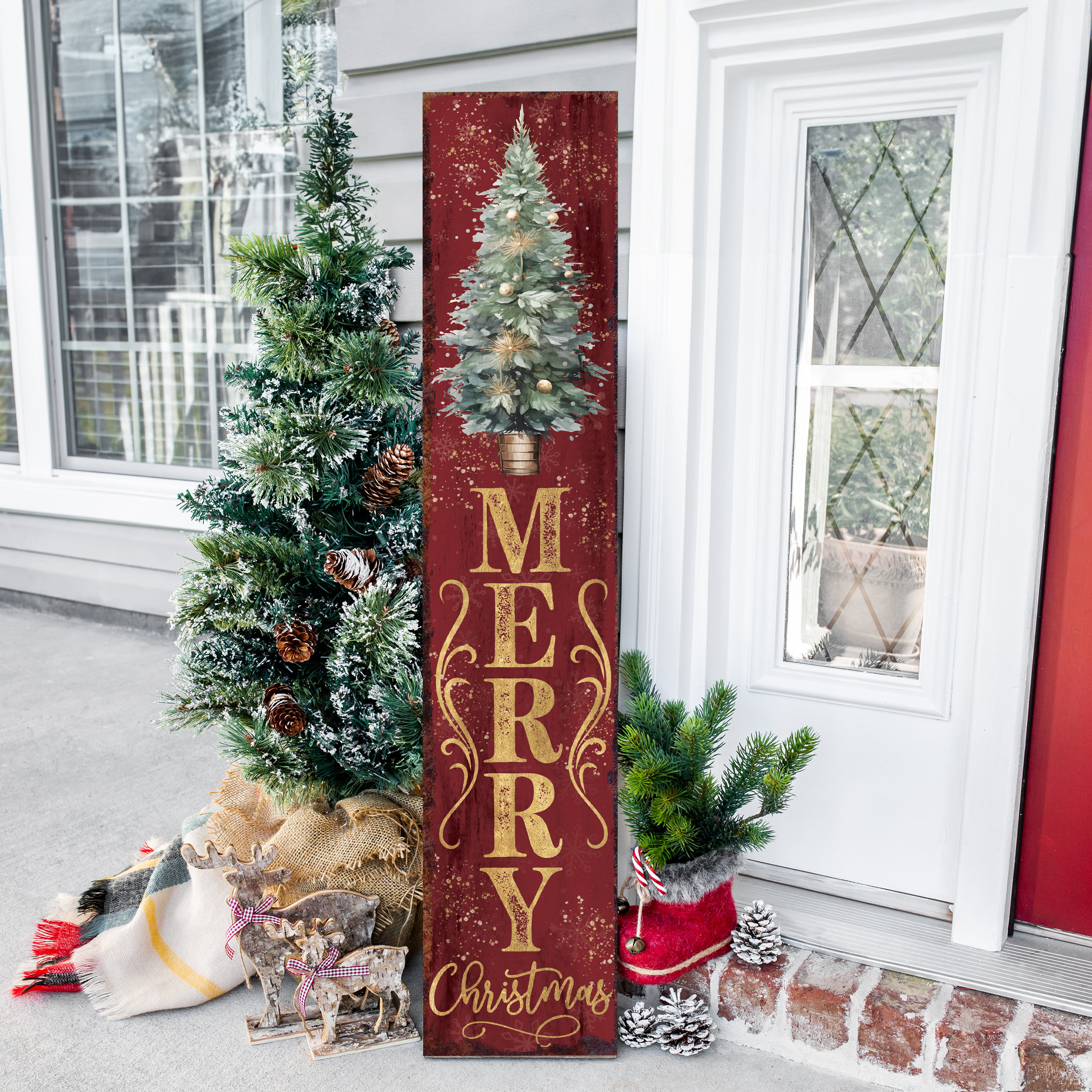 rustic merry christmas