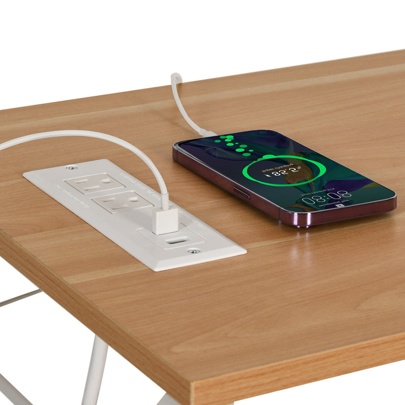 Winston Porter Mobile Rolling Portable Serving Utility Kitchen Island ...