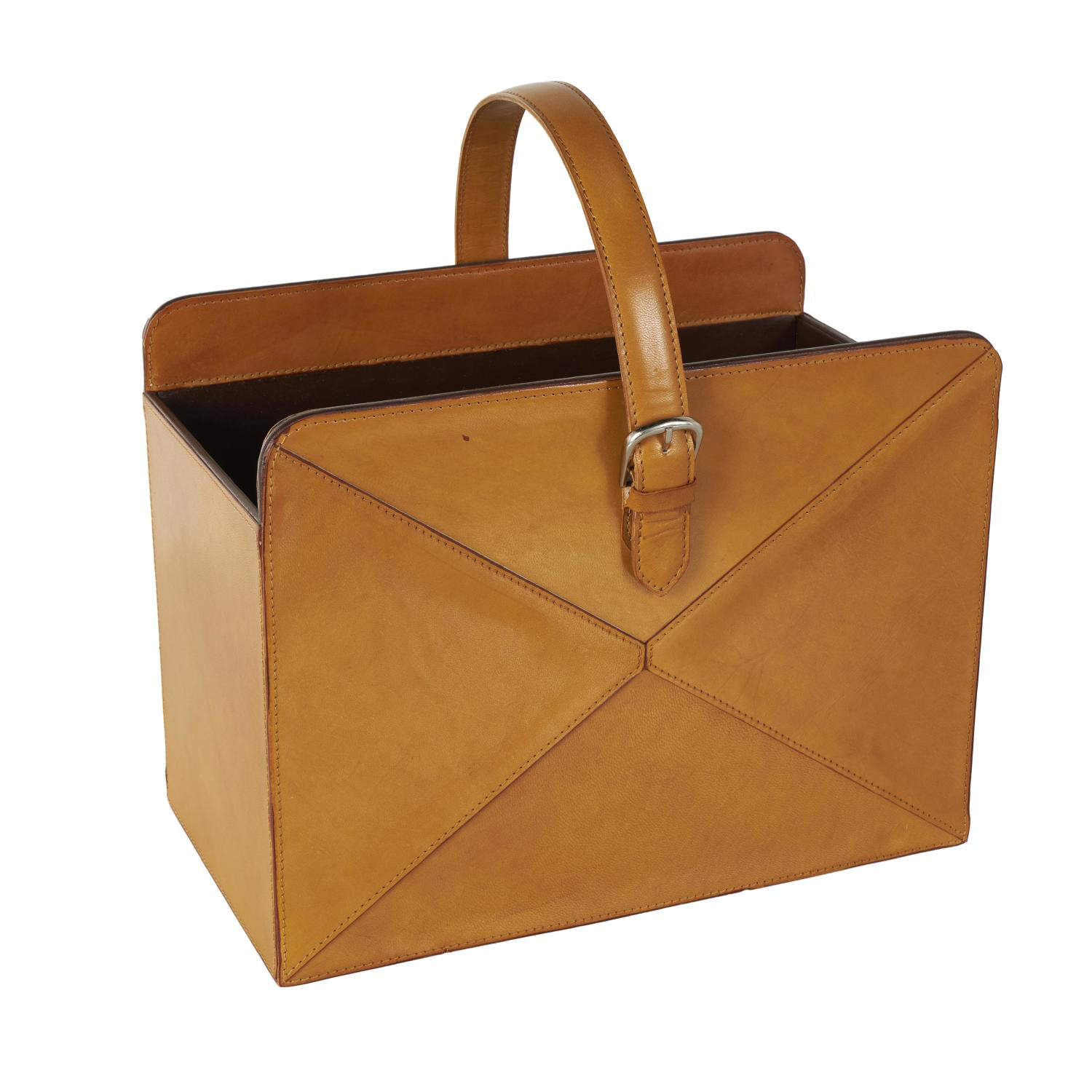 Latitude Run® Cole And Grey Leather Handmade Box Style Single Slot ...