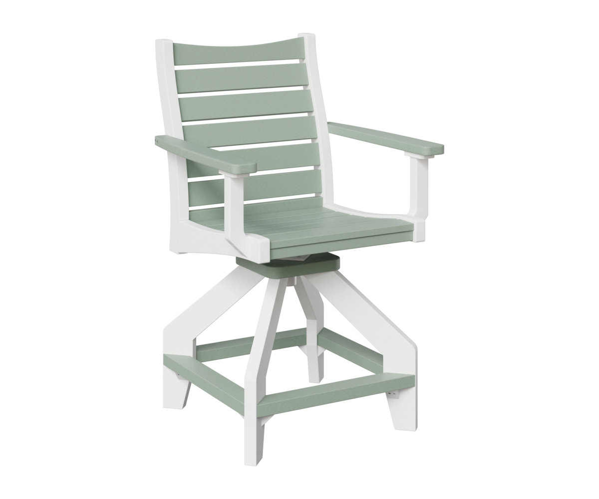 Berlin Gardens Bristol Swivel Counter Chair - Wayfair Canada