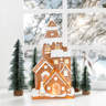 Ophelia & Co. 17.75"H Christmas Lighted Resin Gingerbread House Table ...