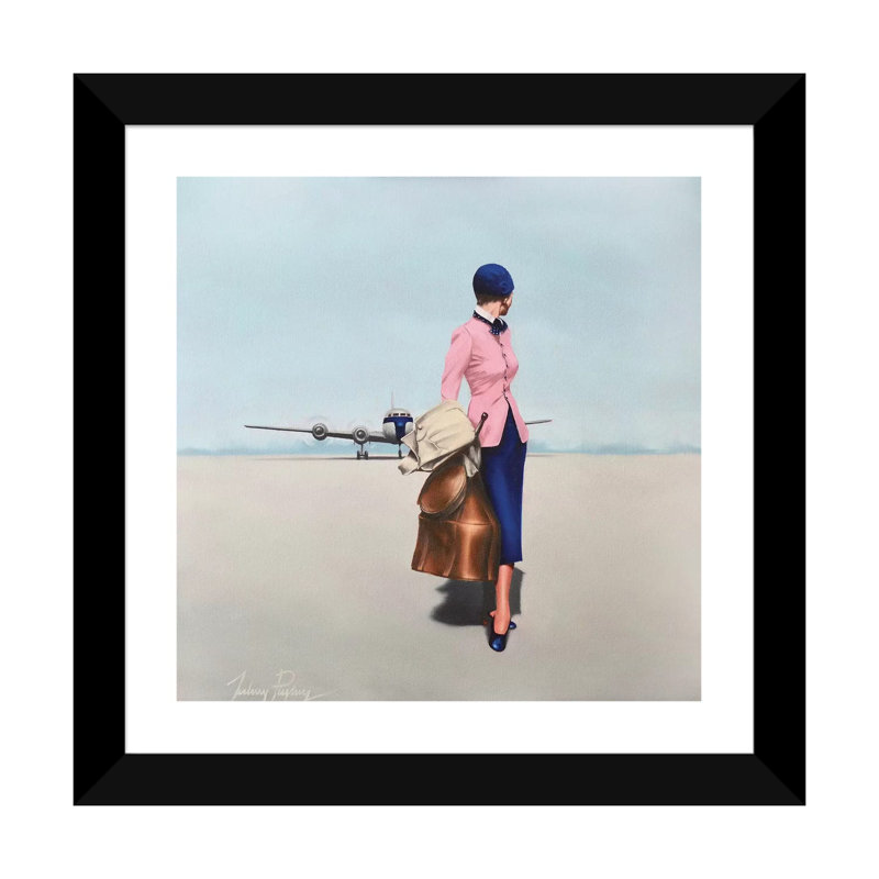Bless international " Arrivals " by Johnny Popkess Print on | Wayfair