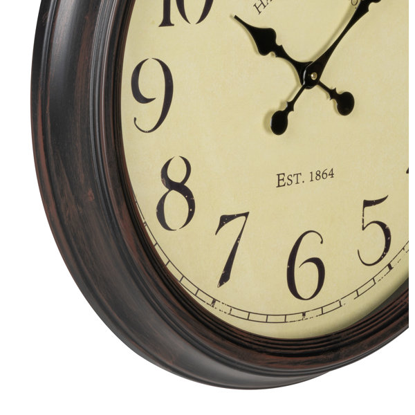 Birch Lane™ Blasford 20.25" Wall Clock & Reviews - Wayfair Canada