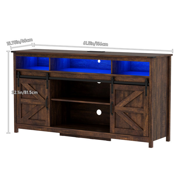 Gracie Oaks Radley 61.5'' Media Console & Reviews | Wayfair