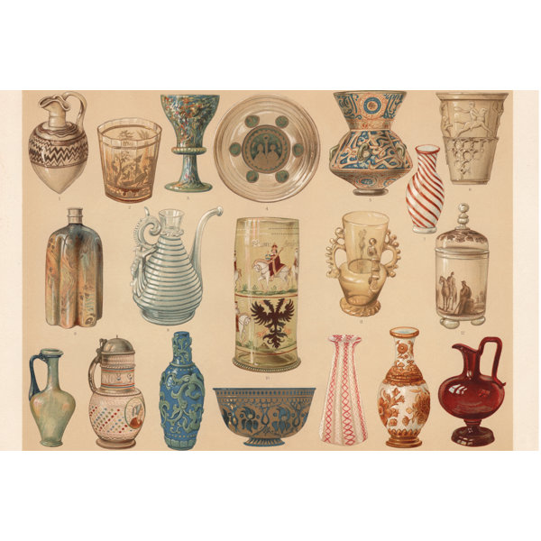 ClassicLiving Glass Art Industry Lithograph by Sander Meertins ...