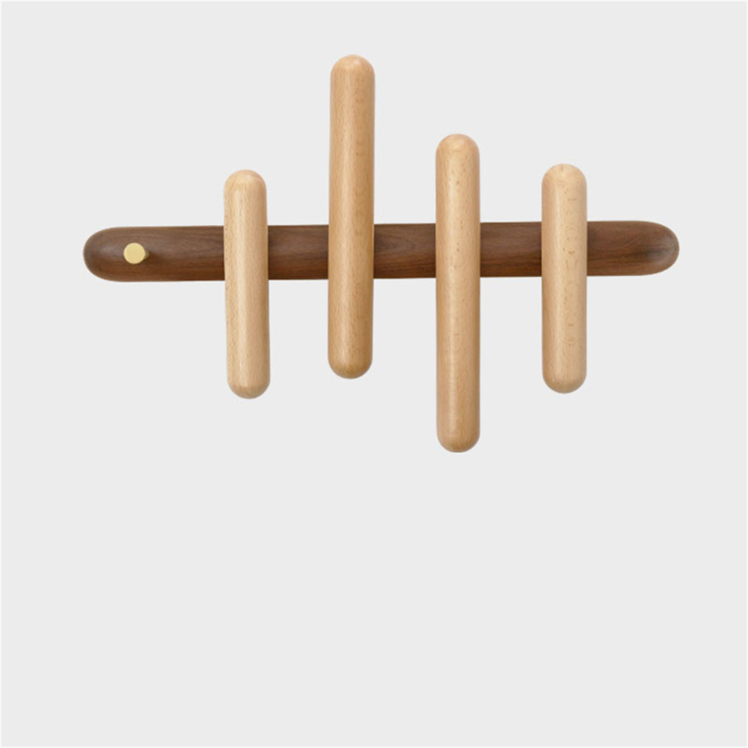 Ivy Bronx Corina Freestanding 4 - Hook Wall Mounted Coat Rack | Wayfair