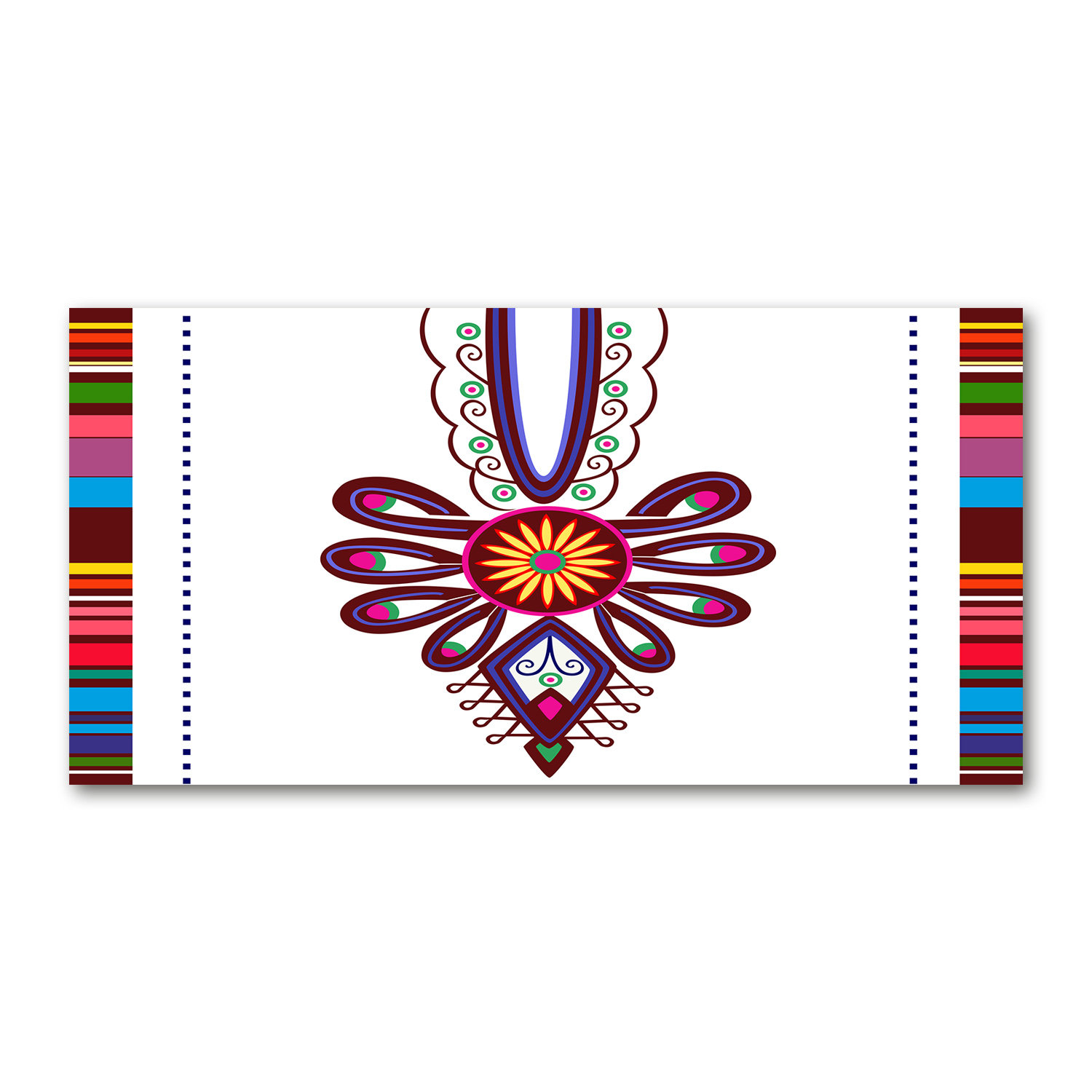 Latitude Vive Polish Folk Pattern - Wrapped Canvas Art Prints | Wayfair ...