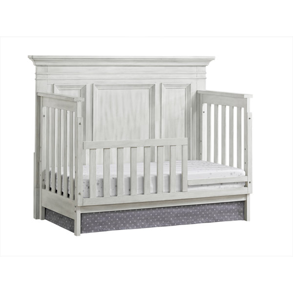 OxfordBaby Weston Standard Convertible Crib with Toddler Guard Rails ...