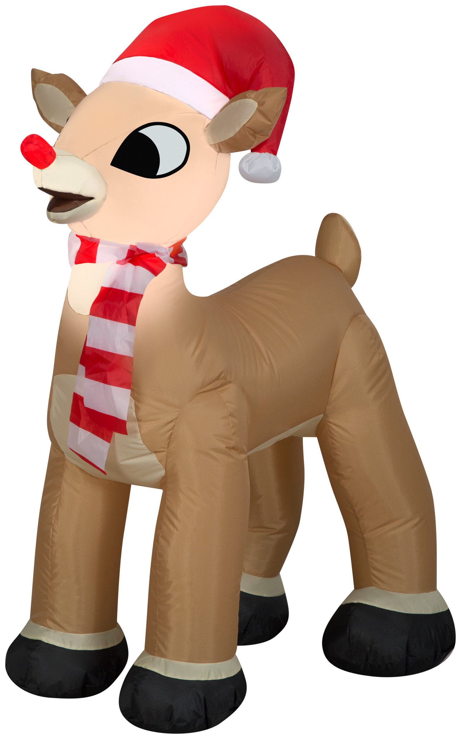 Gemmy Industries Rudolph the Red-Nosed Reindeer 3.5 Ft. Airblown ...