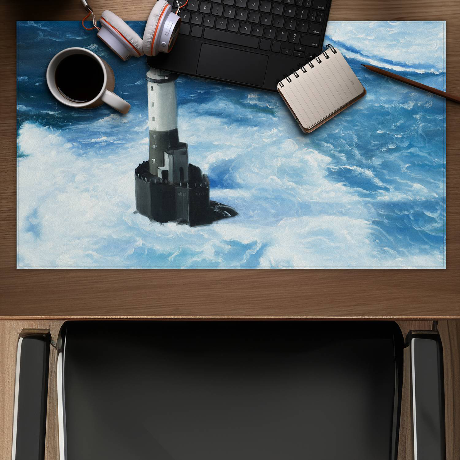 Begin Edition International Inc. Unleashed waves on a lighthouse - 14. ...