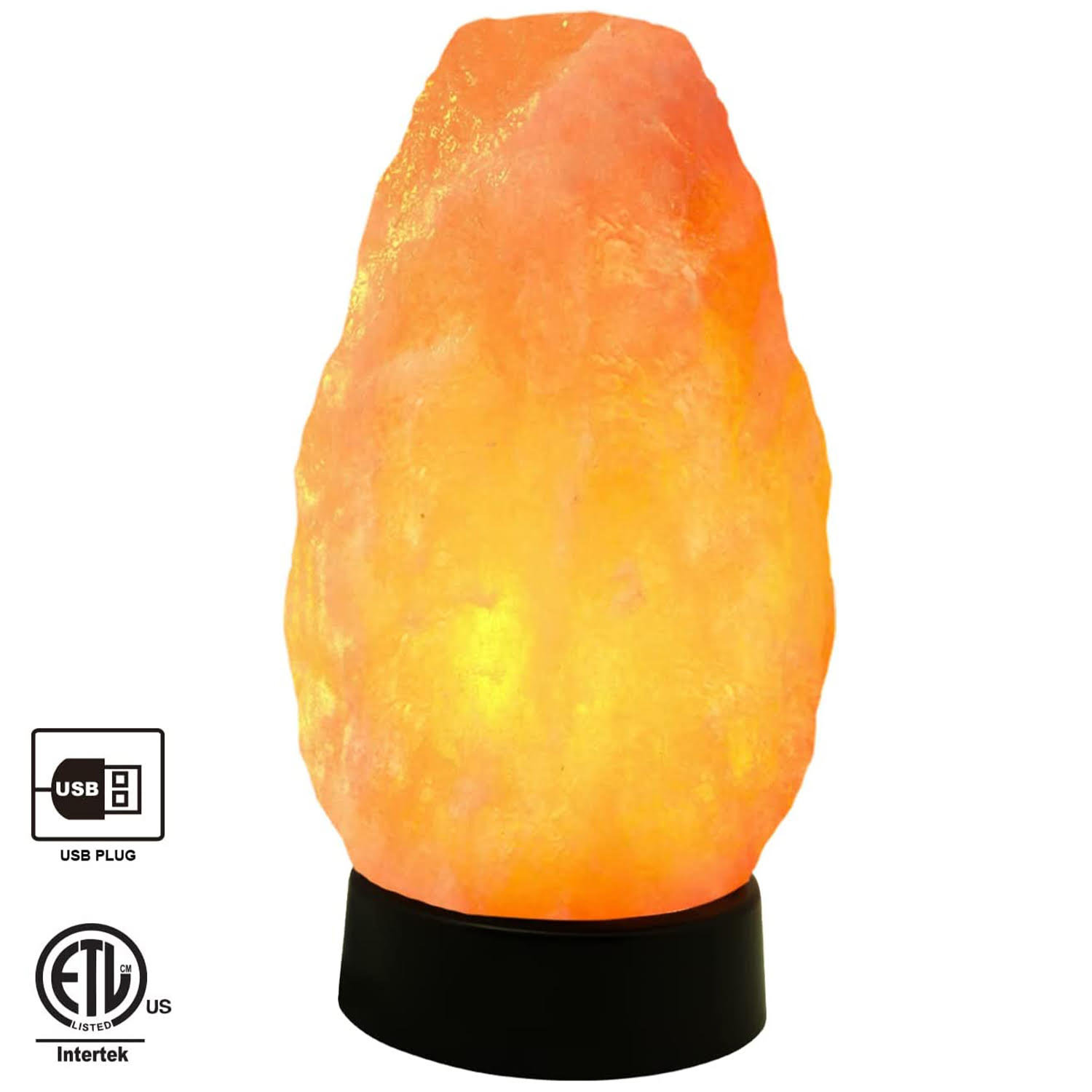 Himalayan Glow Pink Salt Lamp, Multi-Color Crystal Rock Night Light ...
