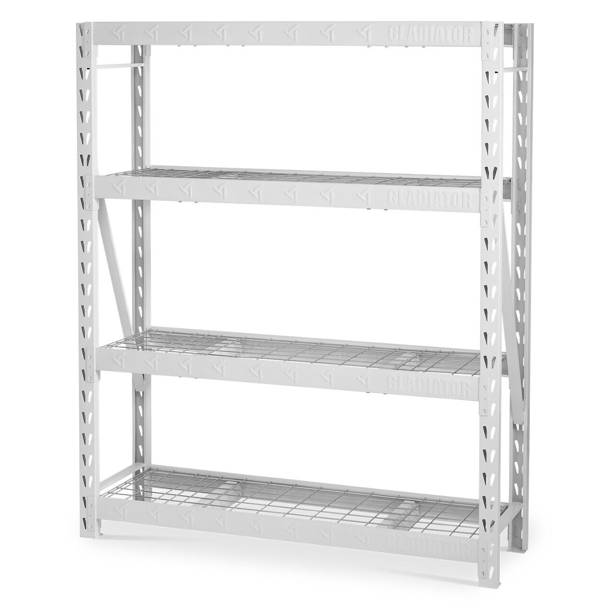 Gladiator 60" Wide Heavy Duty Rack With Four 18" Deep Shelves & Reviews ...