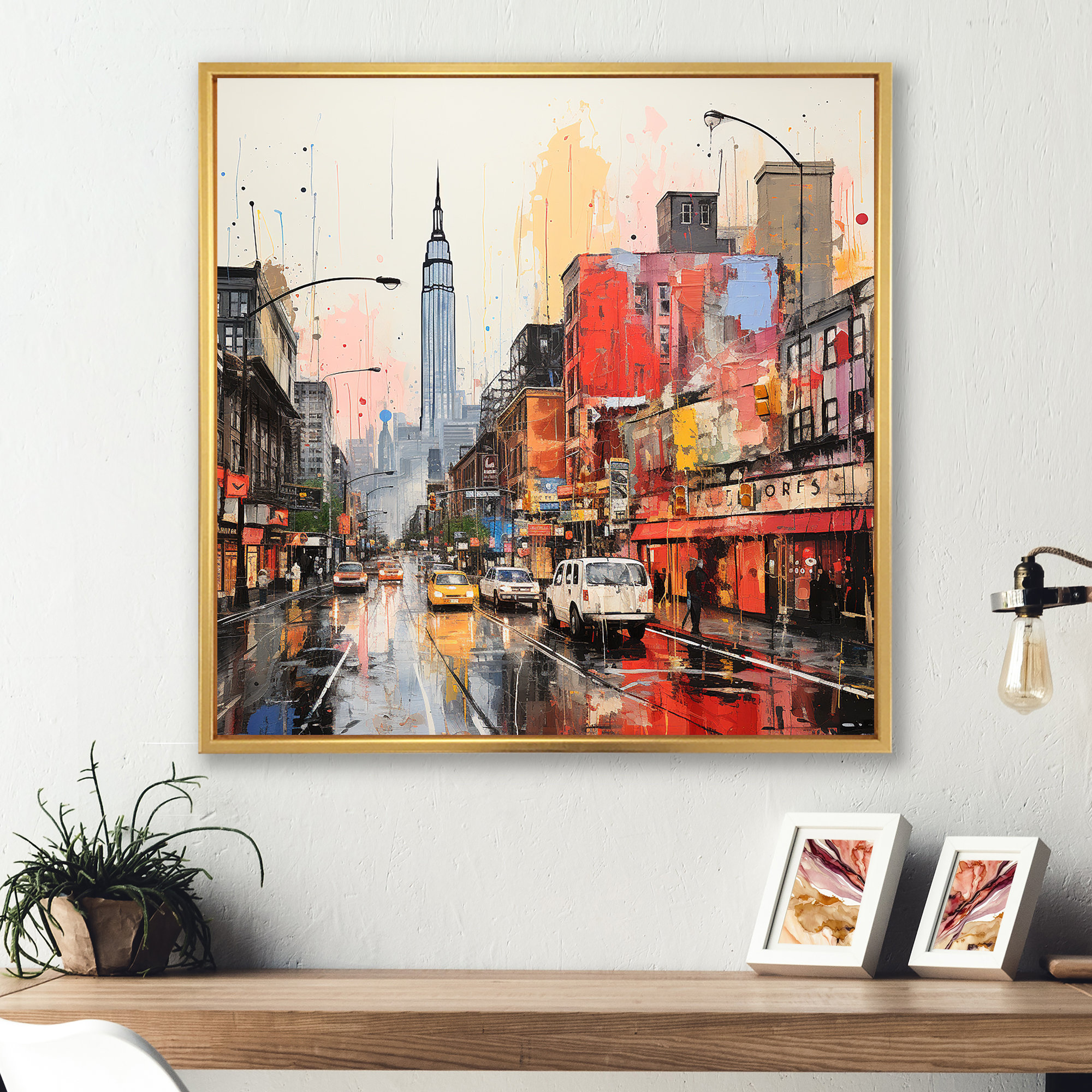 Ebern Designs Atlanta Cityscape Sunset IV - Atlanta Wall Art | Wayfair