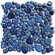 Blujellyfish Blue Porcelain Pebbles / Rocks Wall & Floor Tile & Reviews ...