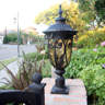 Astoria Grand Erickson Outdoor 3-Light Pier Mount Light & Reviews | Wayfair