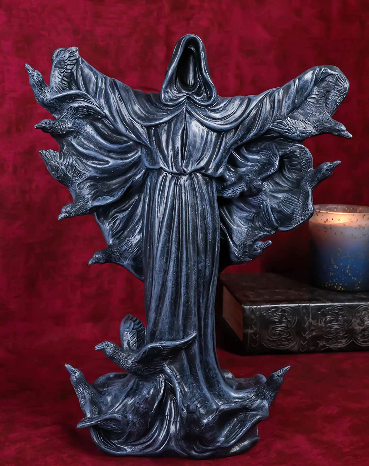Trinx The Dark Lord Boogeyman Black Death Grim Reaper With Raven Crows ...