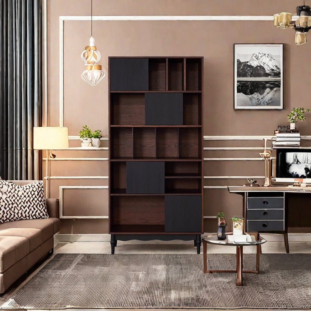 Parttlion French vintage style bookcase lockers | Wayfair