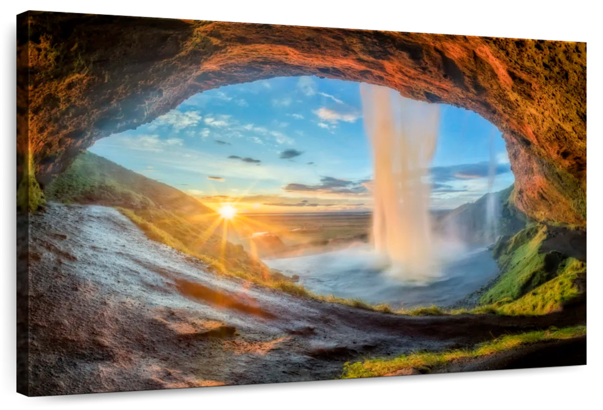 Bungalow Rose Kerrick Seljalandsfoss Sunburst | Wayfair