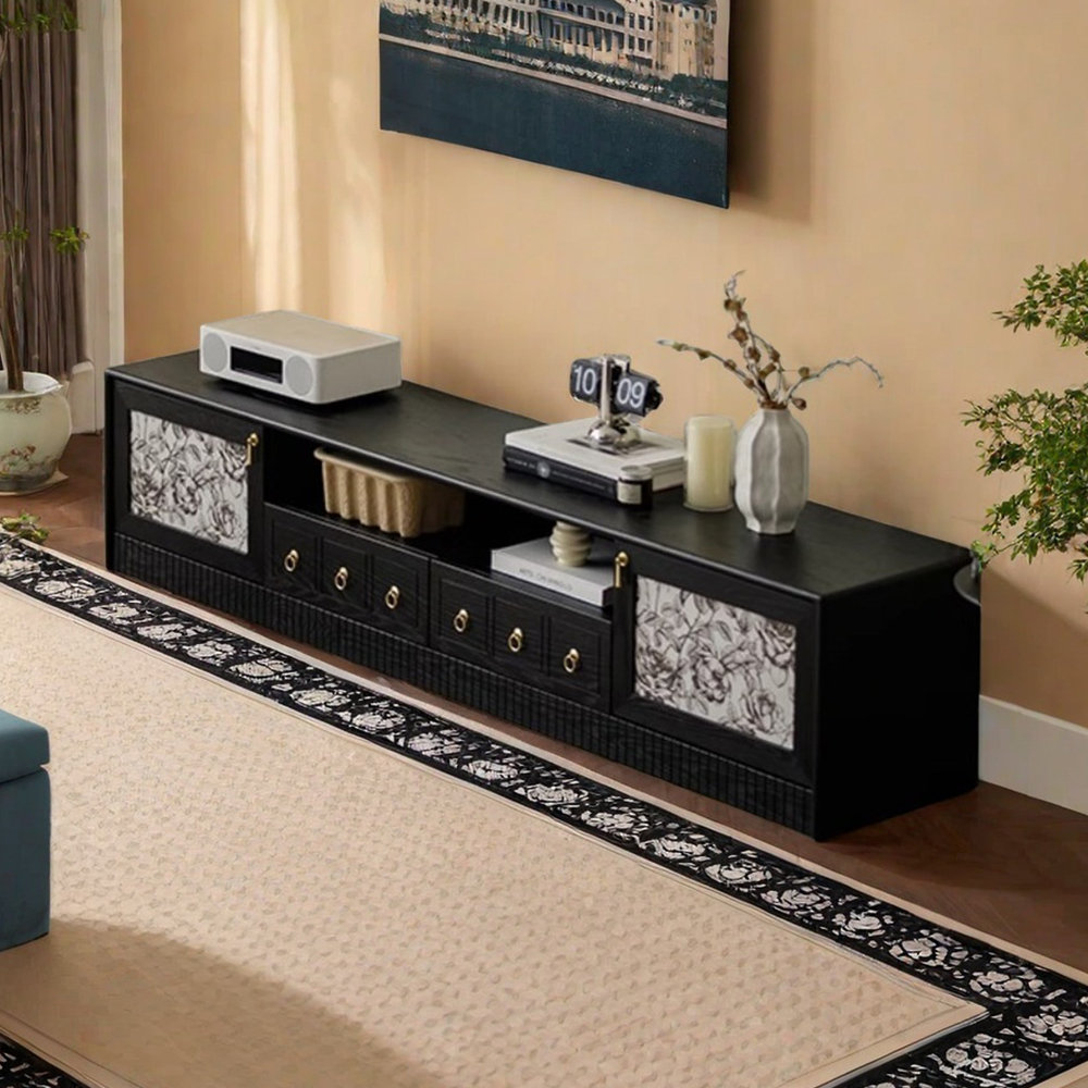 Creature B Comforts Creative design sense retro TV cabinet | Wayfair