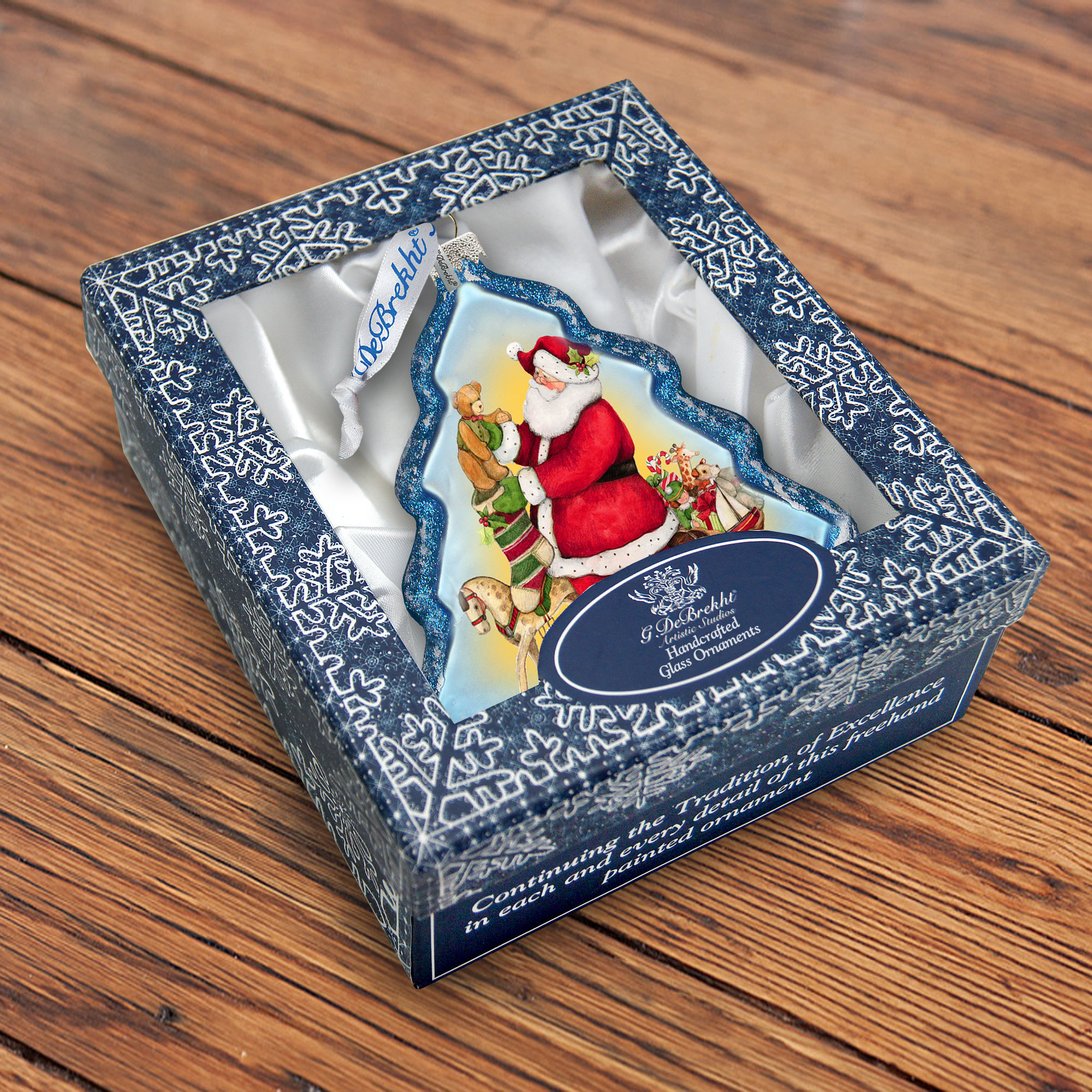 G Debrekht Holiday Splendor Holiday Shaped Ornament | Wayfair