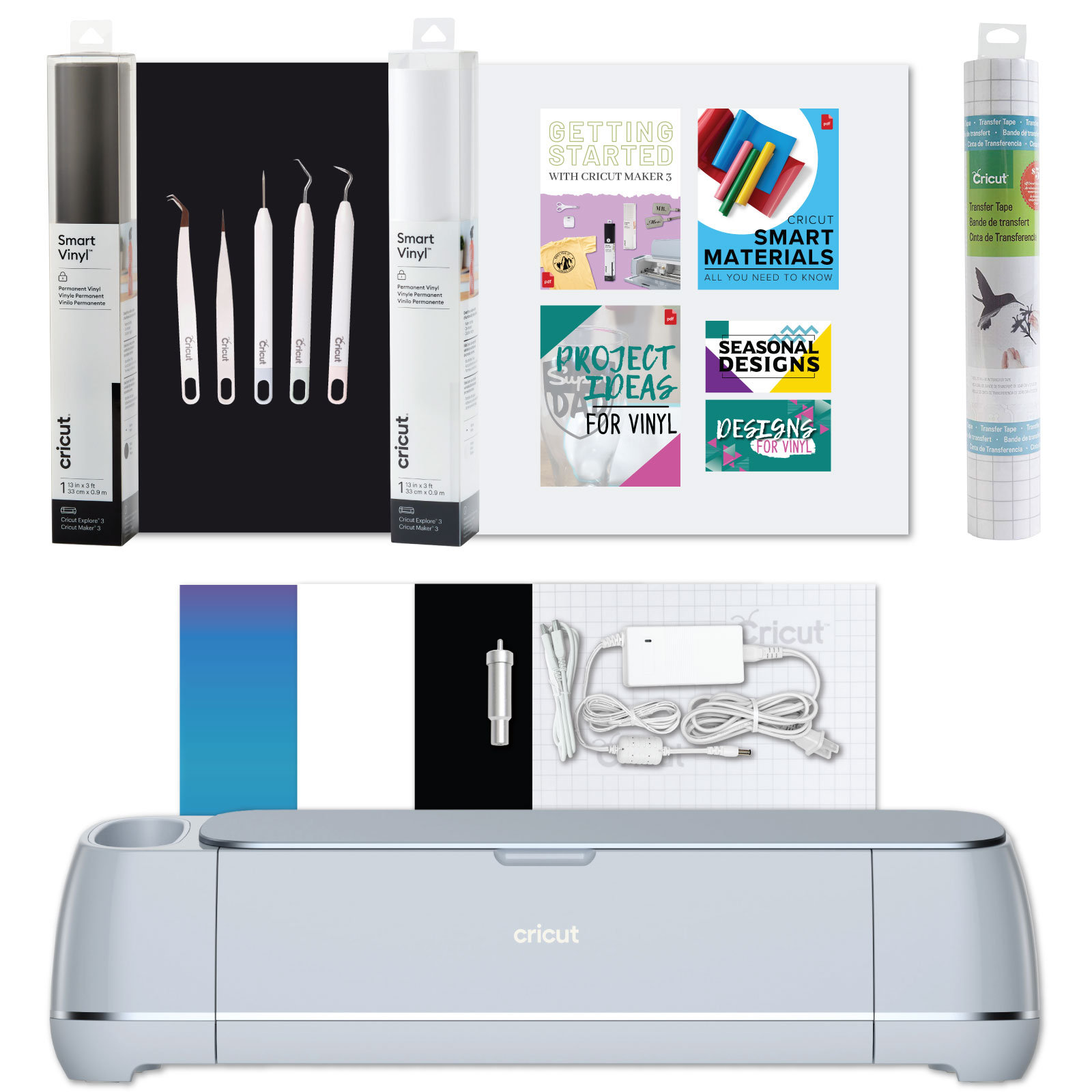 Cricut Maker 3 Cutting Machine and Smart Vinyl Bundle & Reviews ...