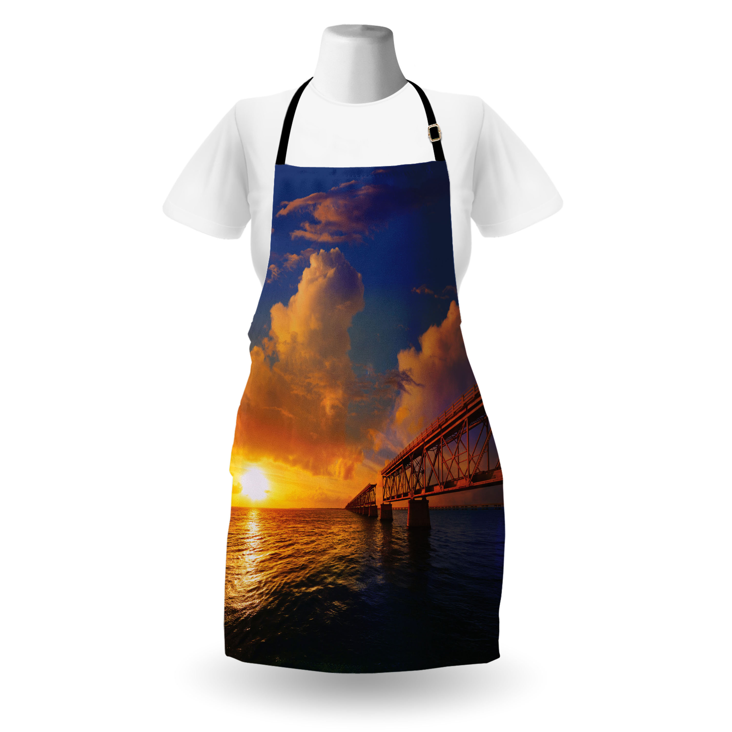 East Urban Home Landscape Apron, Cooking Gardening, Adult Size, Orange ...