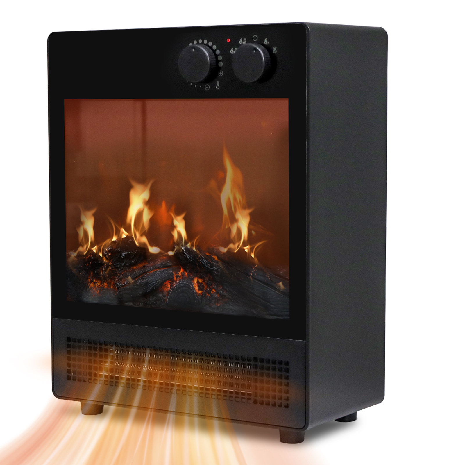 RAYS Portable 3D Flame Heater With Remote Control & Reviews - Wayfair ...