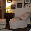 George Oliver Jonilda Upholstered Accent Chair and Ottoman with ...