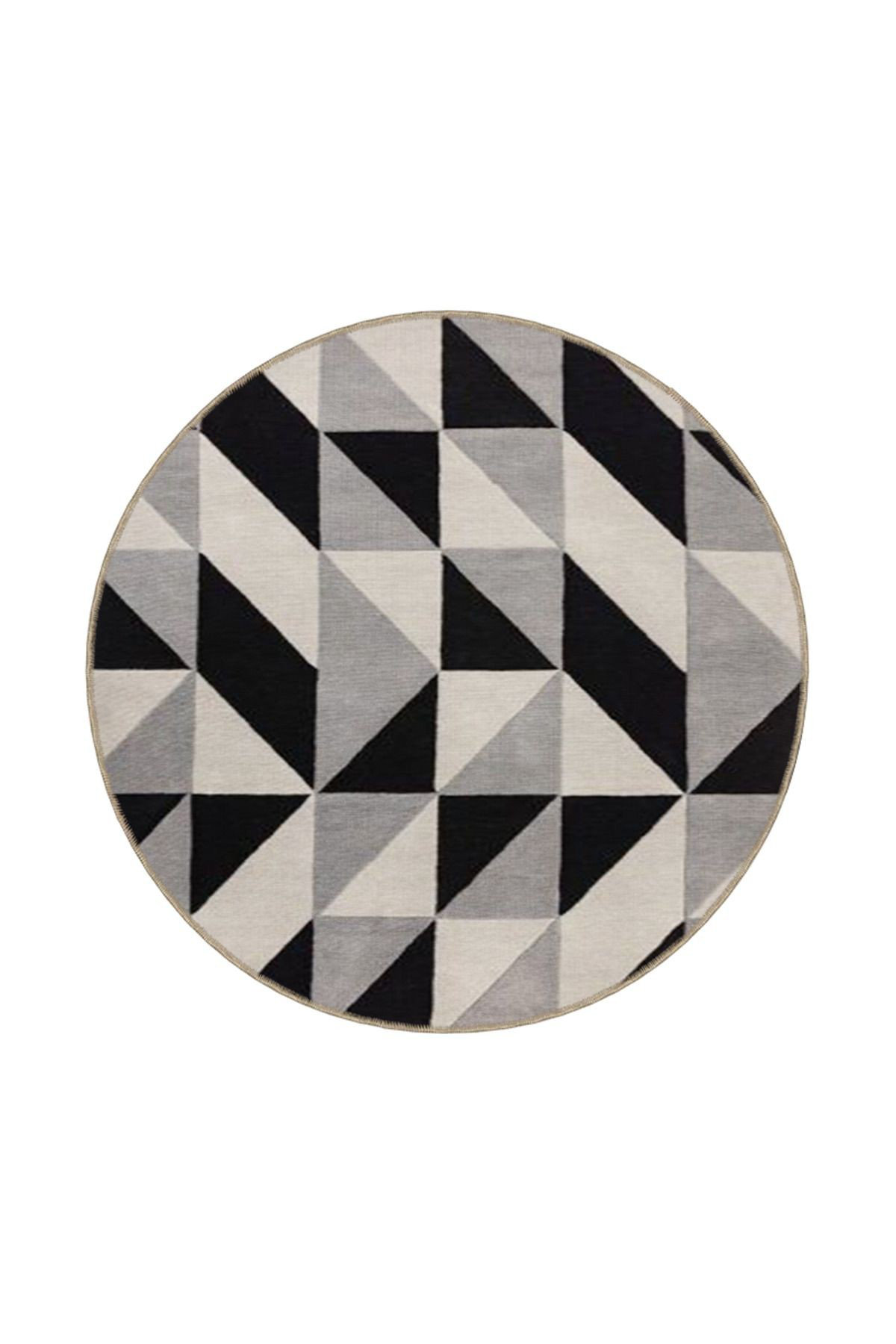 Corrigan Studio® Triangular Striped Pastel Painted Woven Base Rug | Wayfair