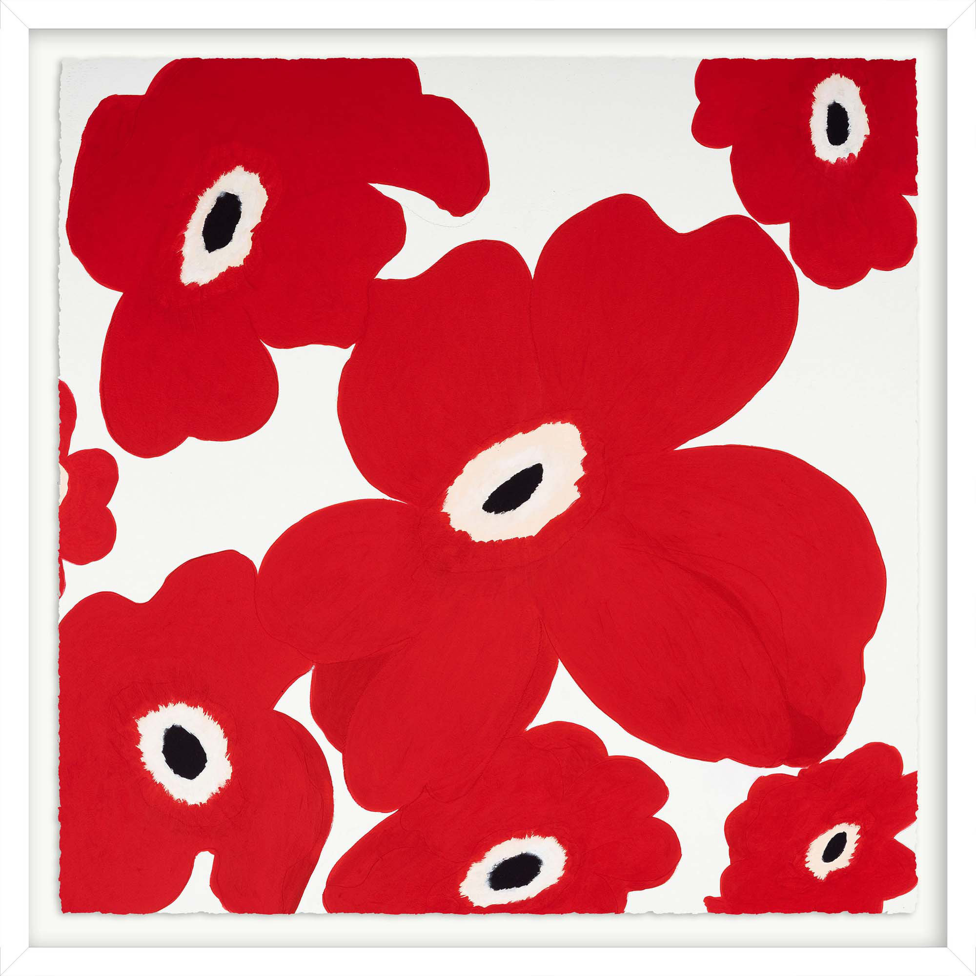 RFA Decor " Poppy Dreams Red " by H. Scott | Wayfair