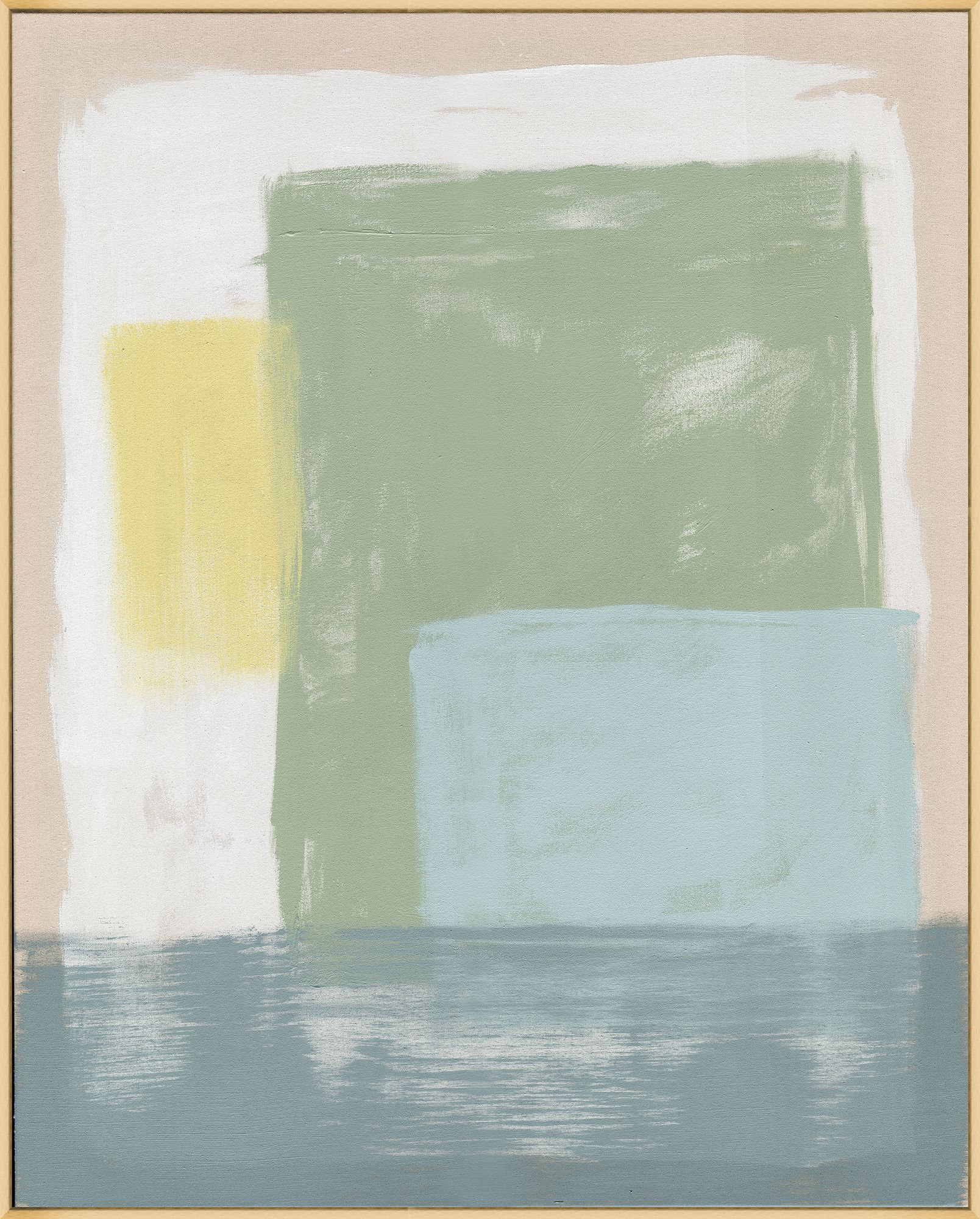 Wendover Art Group Serenity Colorblock 1 by Lillian August - Floater ...