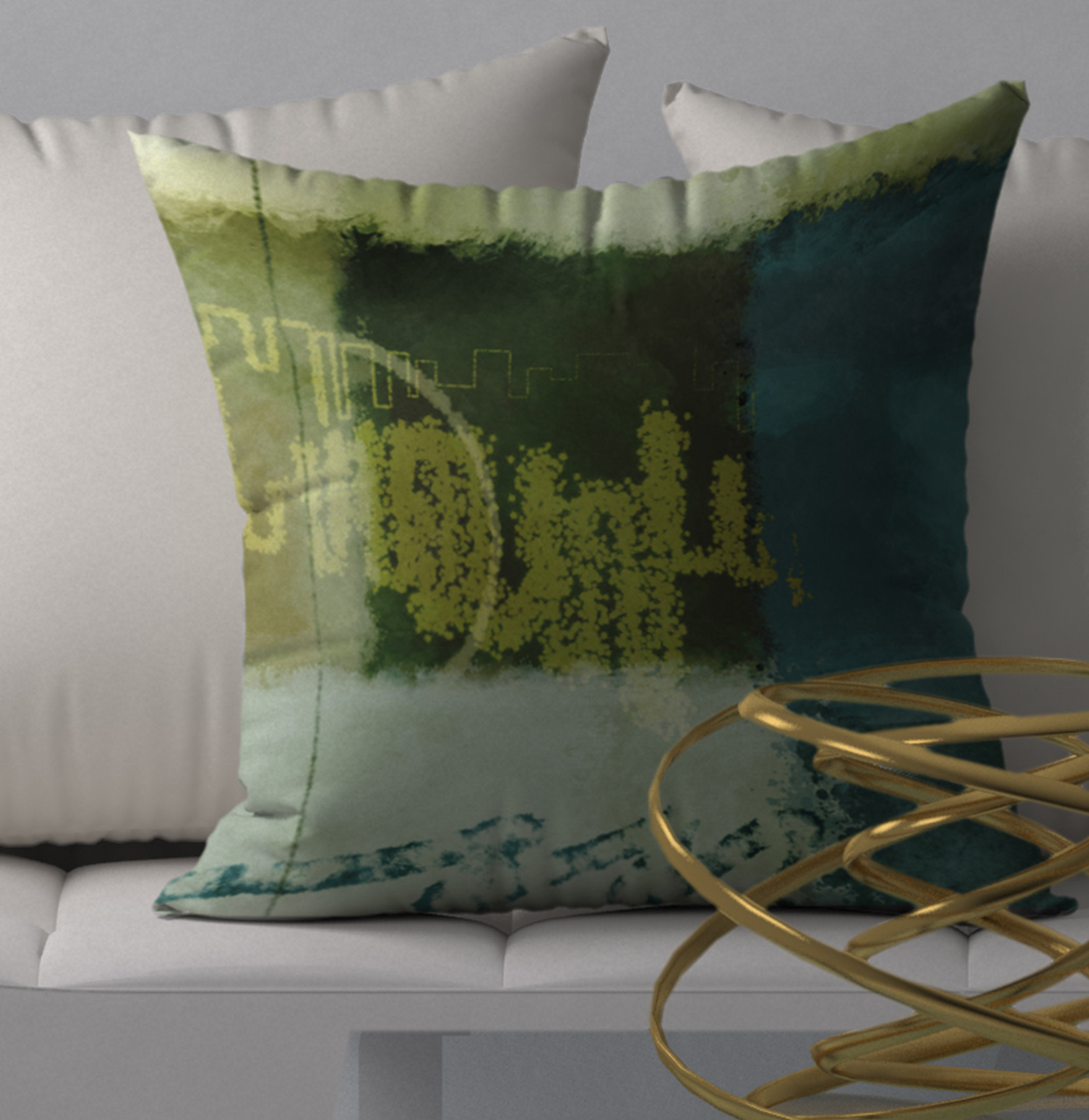 LeRoi Products Abstract Throw Pillow - Wayfair Canada