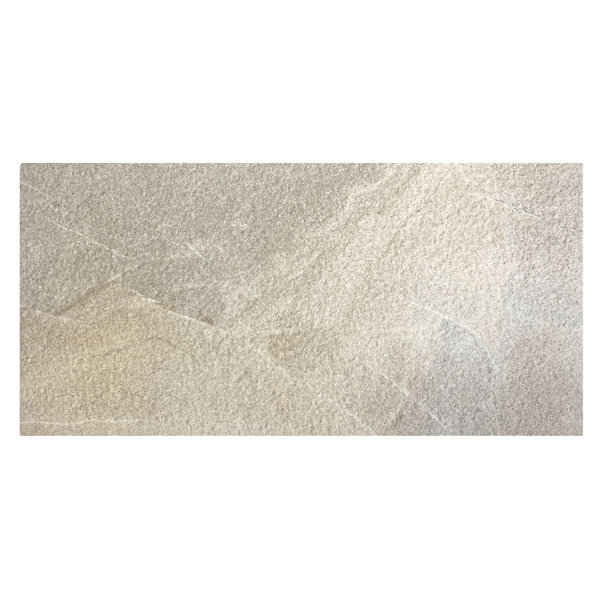 Giorbello Pietra Pave 11.75" x 23.75" Porcelain Stone Look Wall & Floor ...