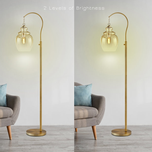 Beachcrest Home Archambault 70'' Arched/Arc Floor Lamp & Reviews | Wayfair