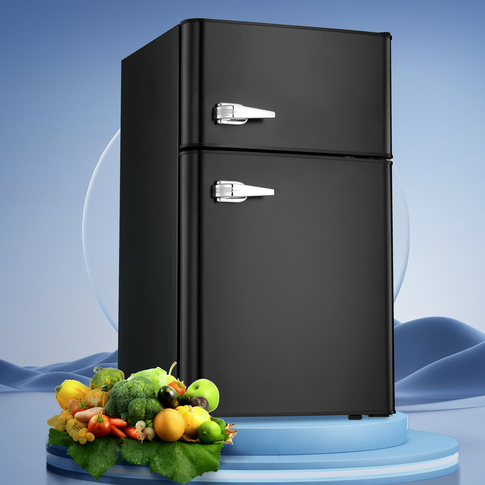 Antarctic Star 3.2 Cu.Ft Retro Mini Fridge & Reviews | Wayfair