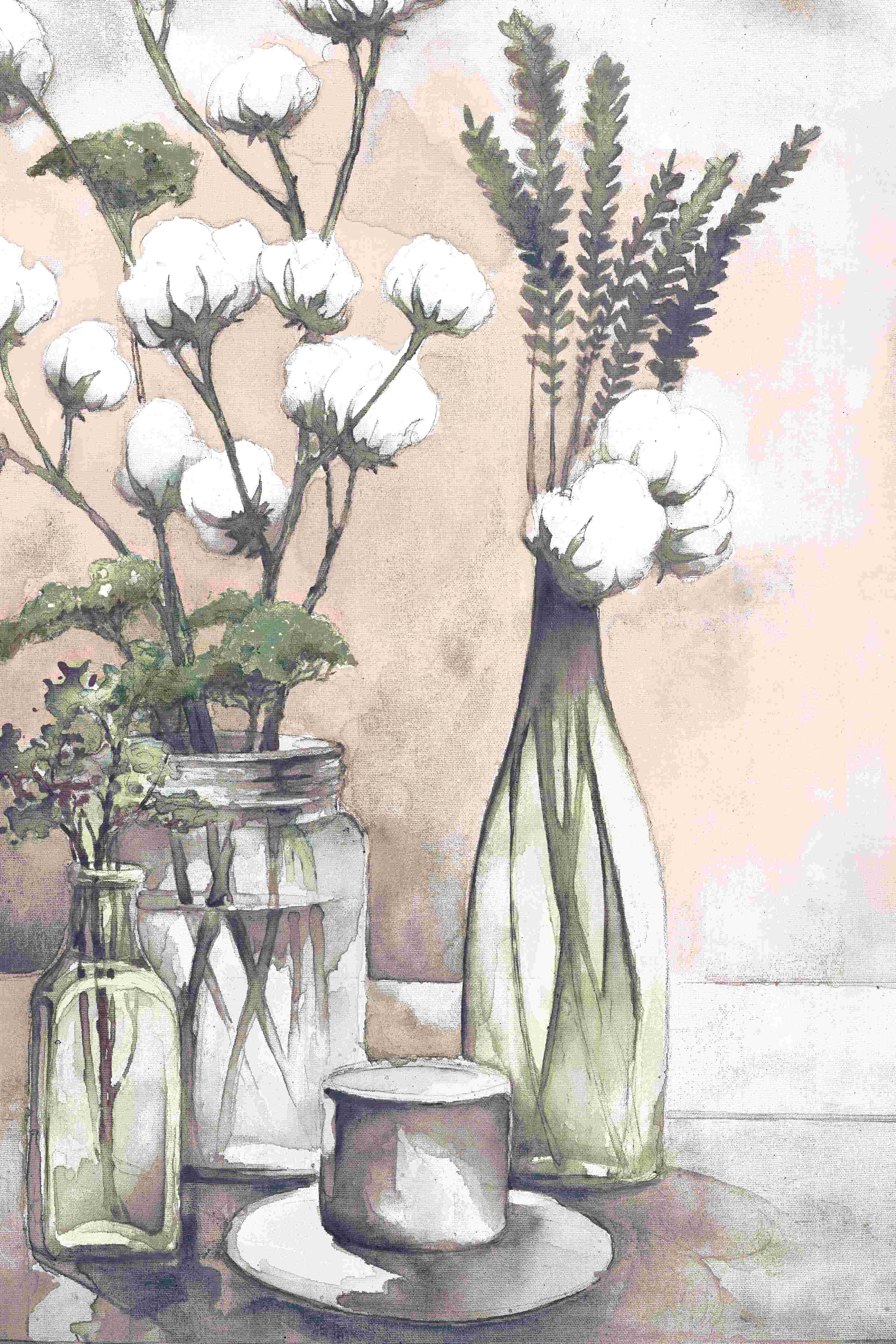 August Grove Cotton Glass Blush - Wayfair Canada