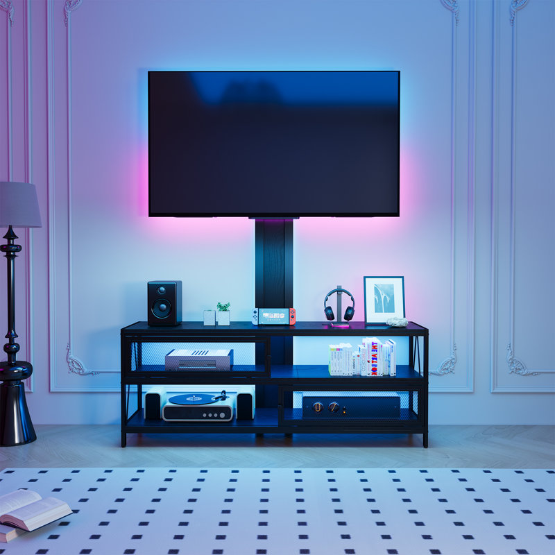 Trent Austin Design® Athena 51'' Gaming RGB TV Stand Mount with Power ...
