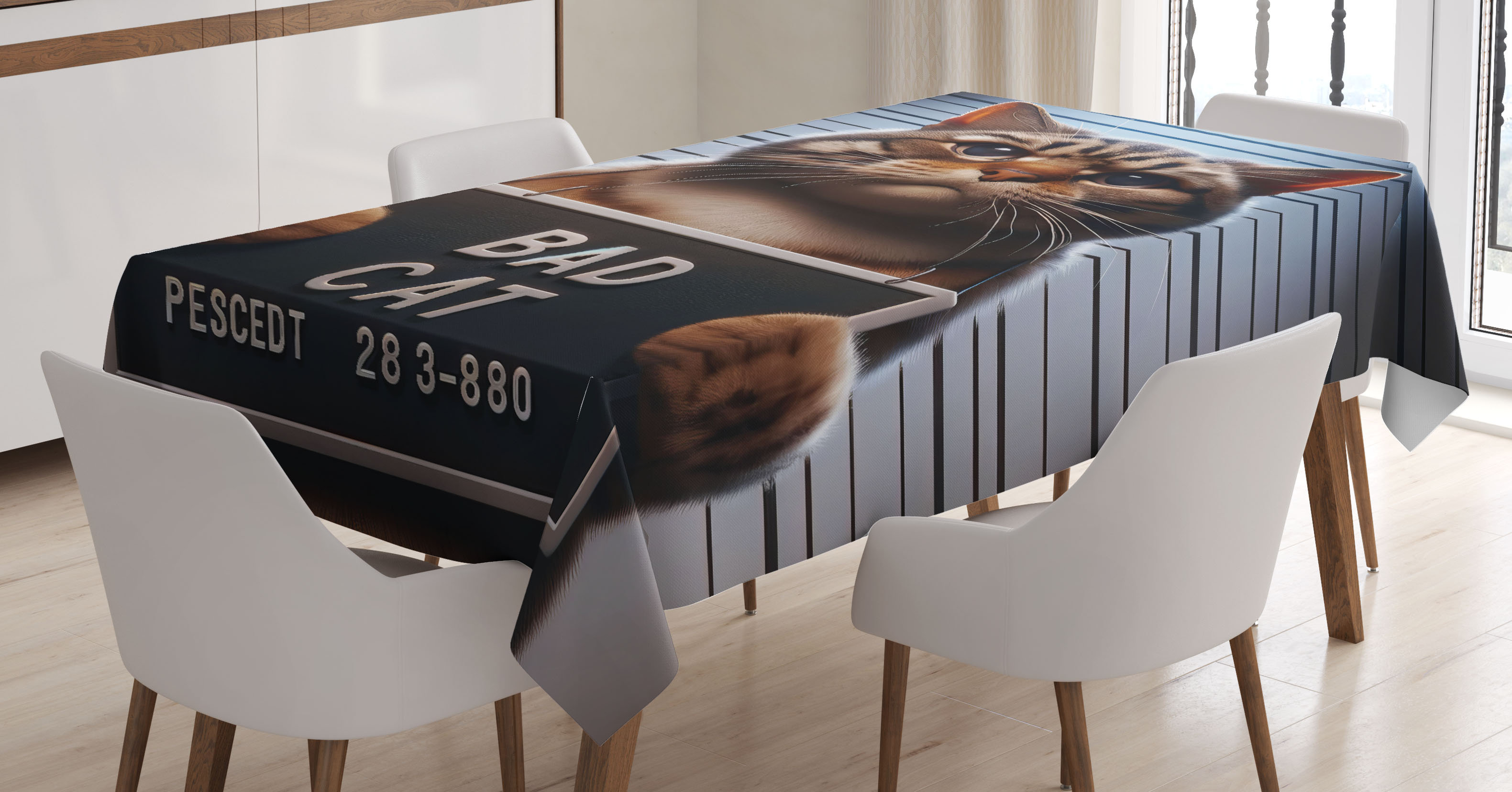 Ivy Bronx Laruth Rectangle No Pattern Microfiber Tablecloth | Wayfair