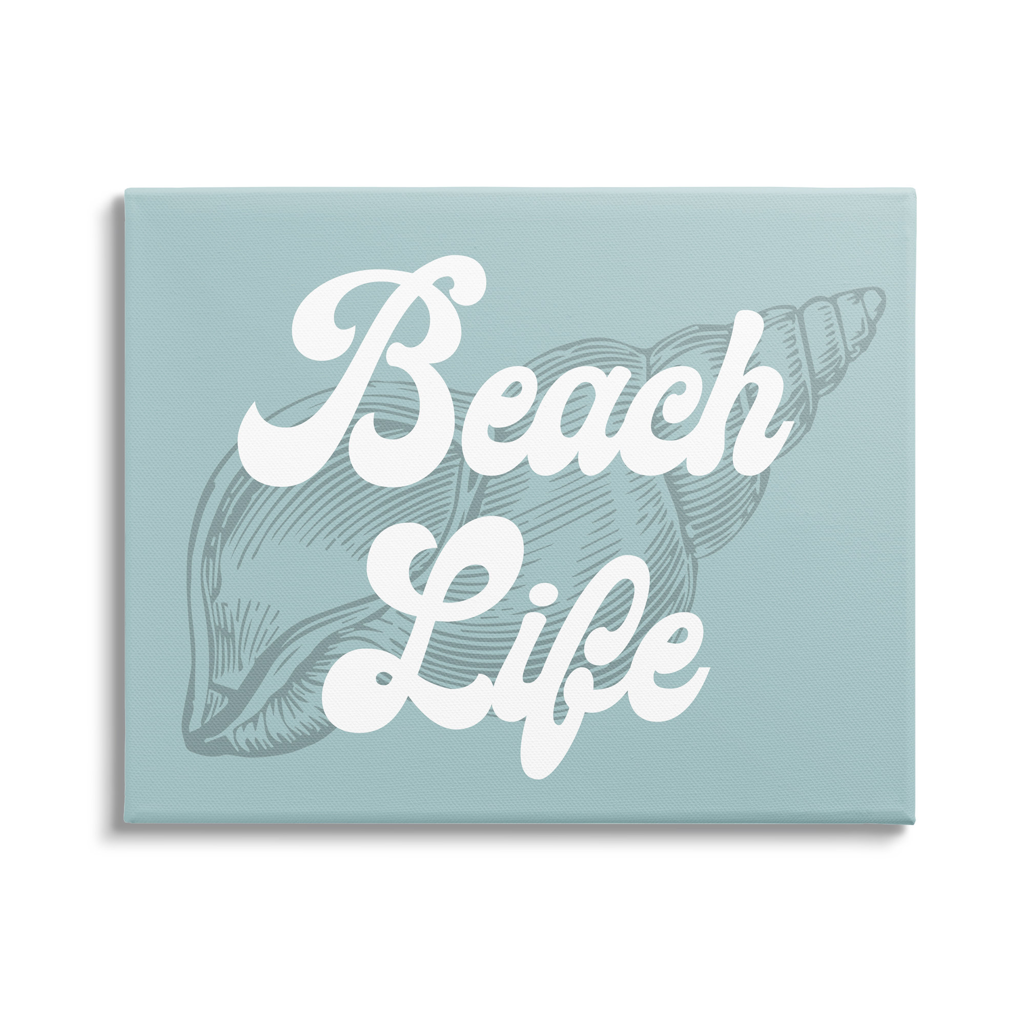 Highland Dunes Beach Life Retro Shell Canvas Wall Art by Lil' Rue ...