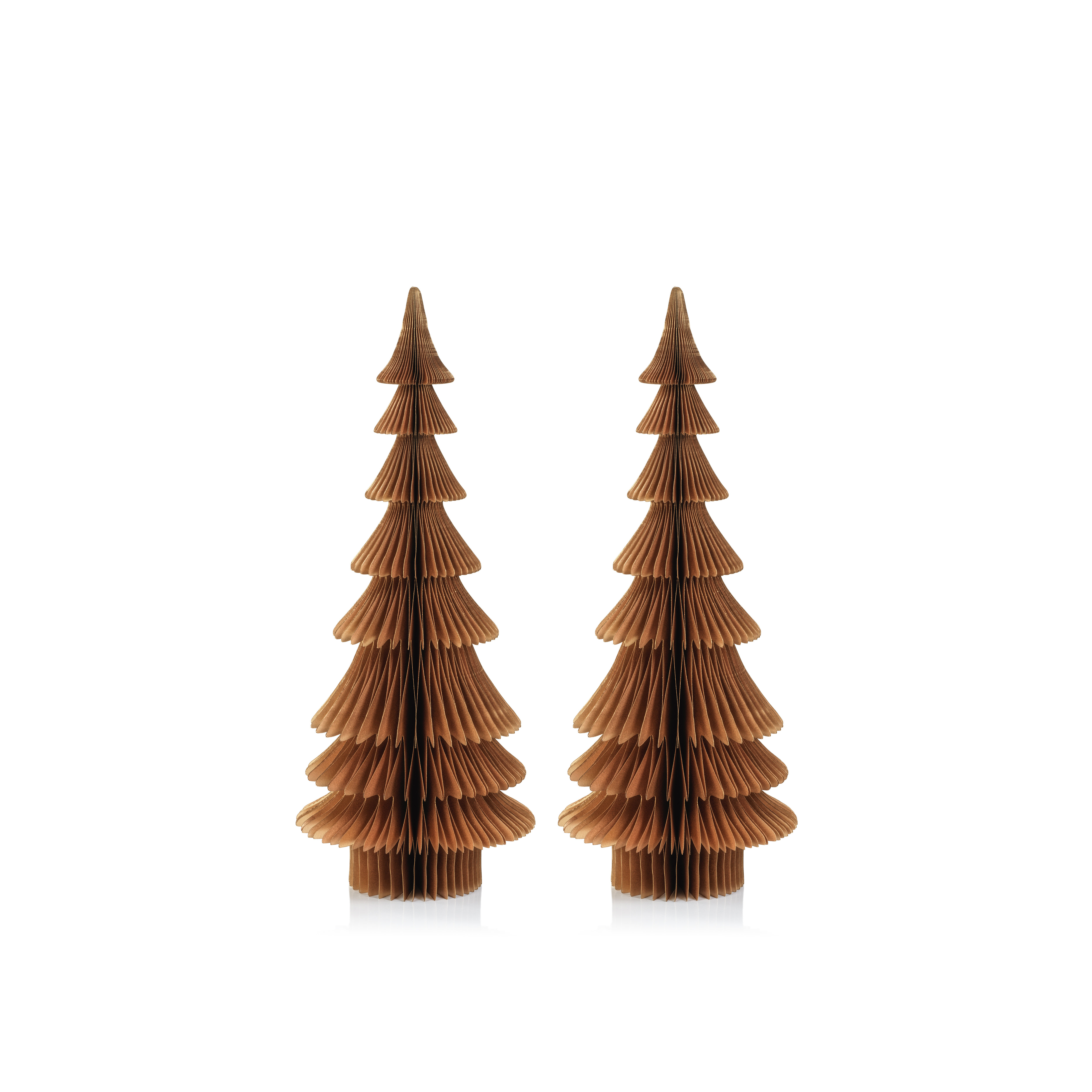Zodax Miriam 24" Paper Decorative Cone Trees, Set of 2 | Wayfair