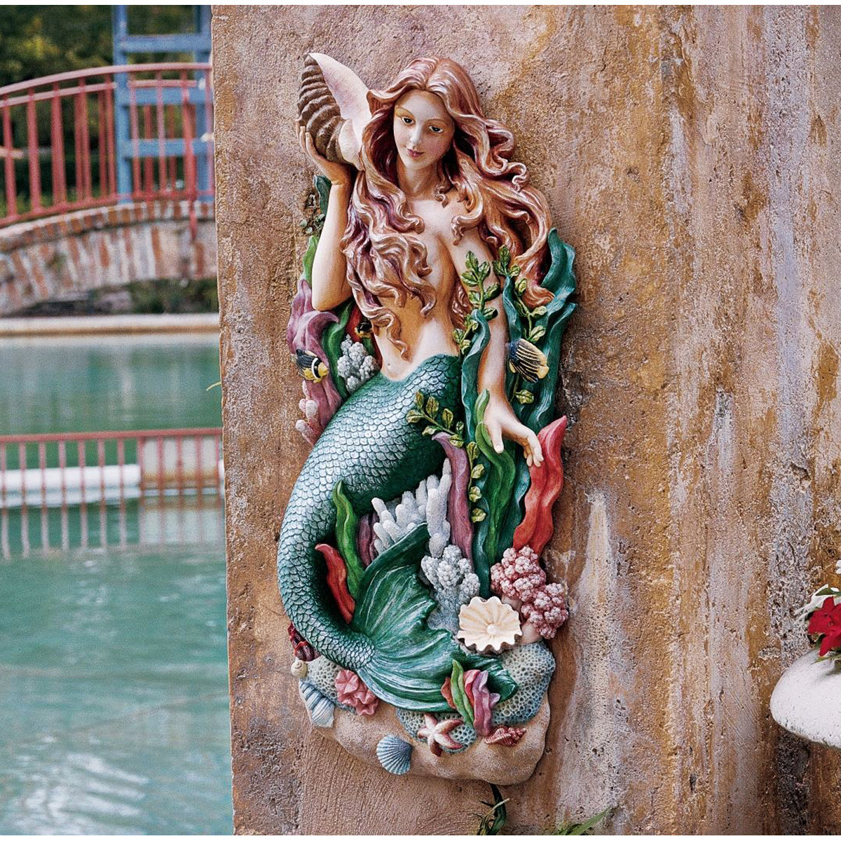 Design Toscano Melody's Cove Mermaid Wall Décor & Reviews - Wayfair Canada